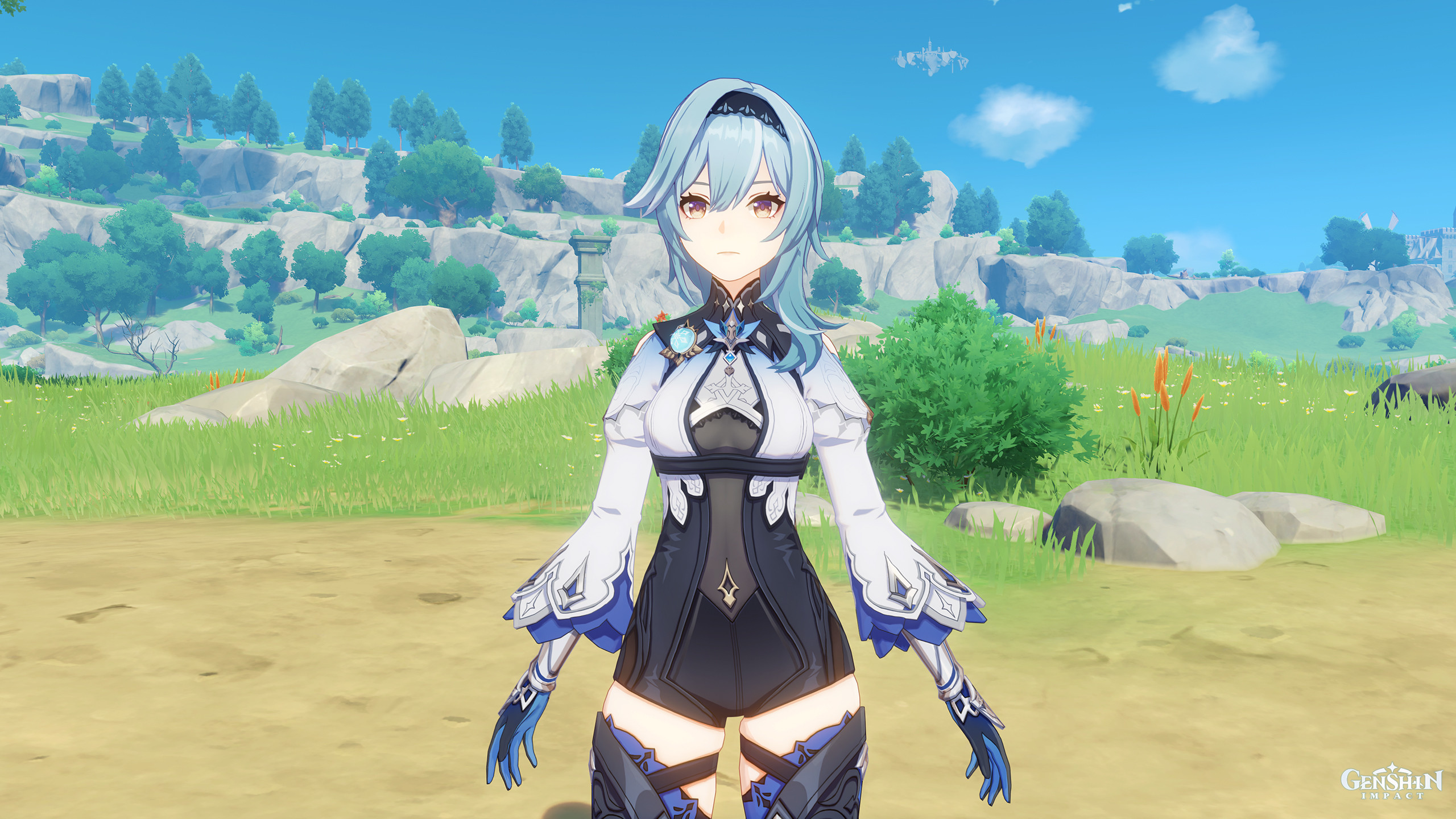 Simple Eula (No Tie Added) Mod for Genshin Impact | GI Mods