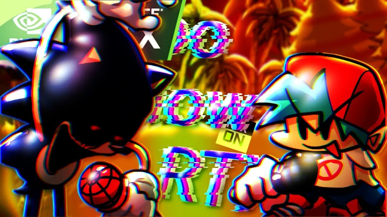 FNF Too Slow Reshaded (RTX ON) Mod for Friday Night Funkin' | FNF Mods