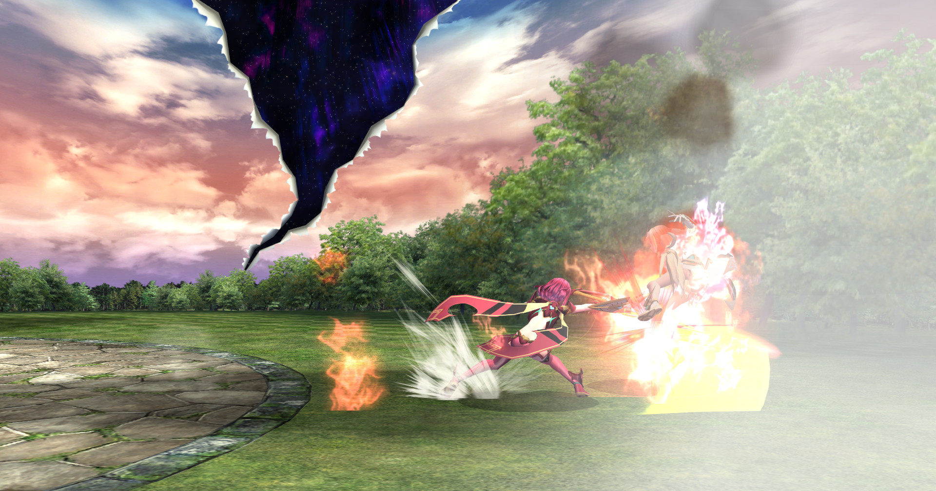 Torn Sky Arena (FG Walls) Mod for Super Smash Bros. Brawl | Brawl Mods