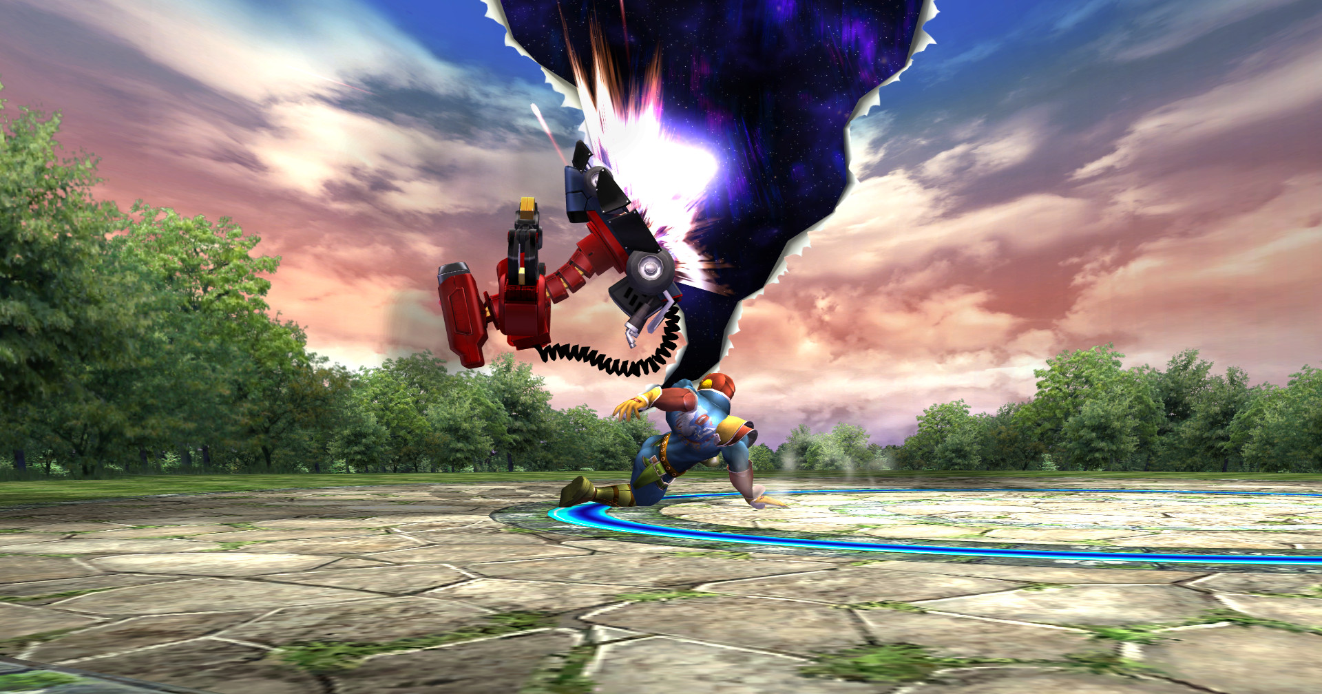 Torn Sky Arena (FG Walls) Mod for Super Smash Bros. Brawl | Brawl Mods