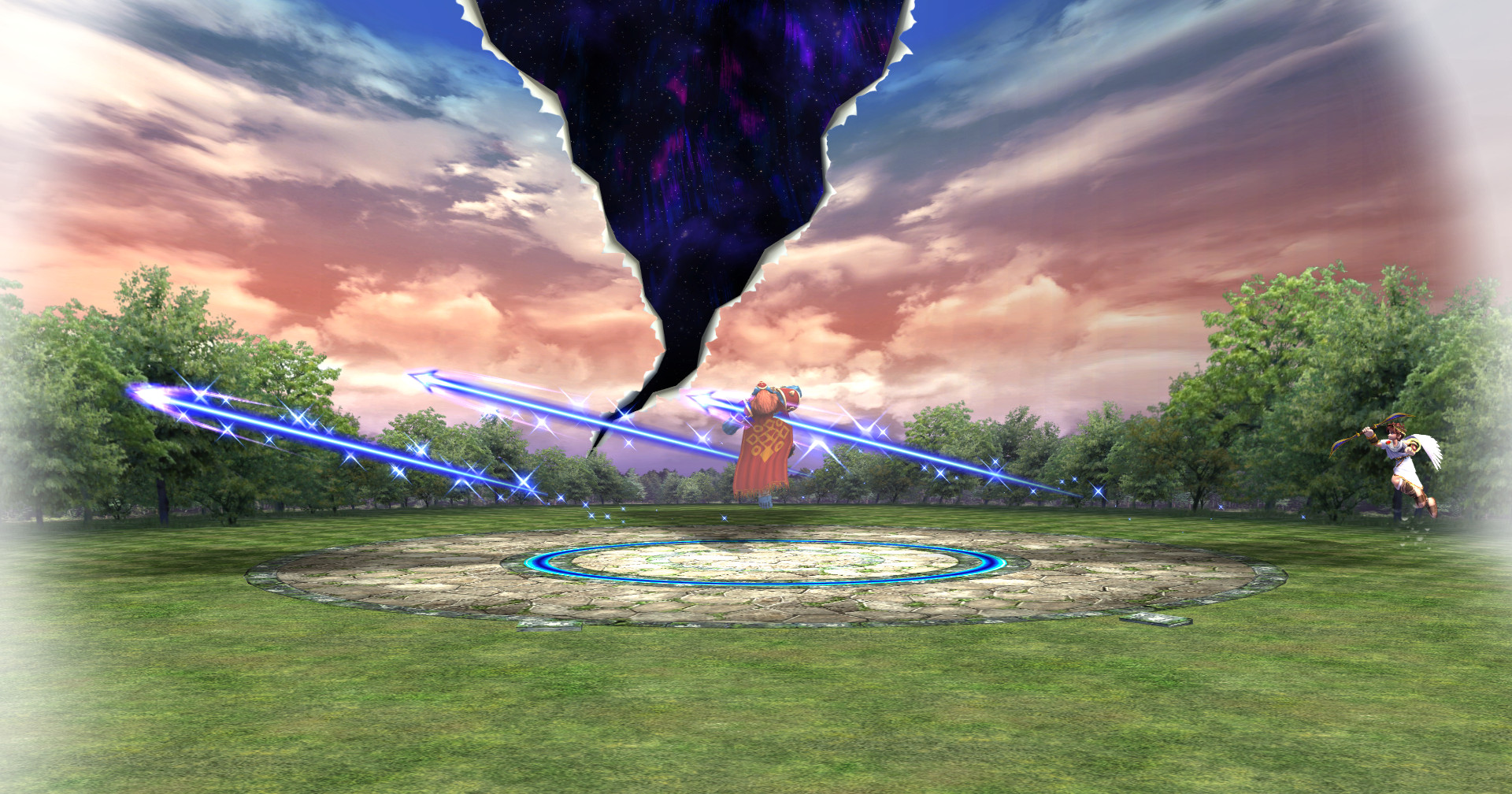 Torn Sky Arena (FG Walls) Mod for Super Smash Bros. Brawl | Brawl Mods