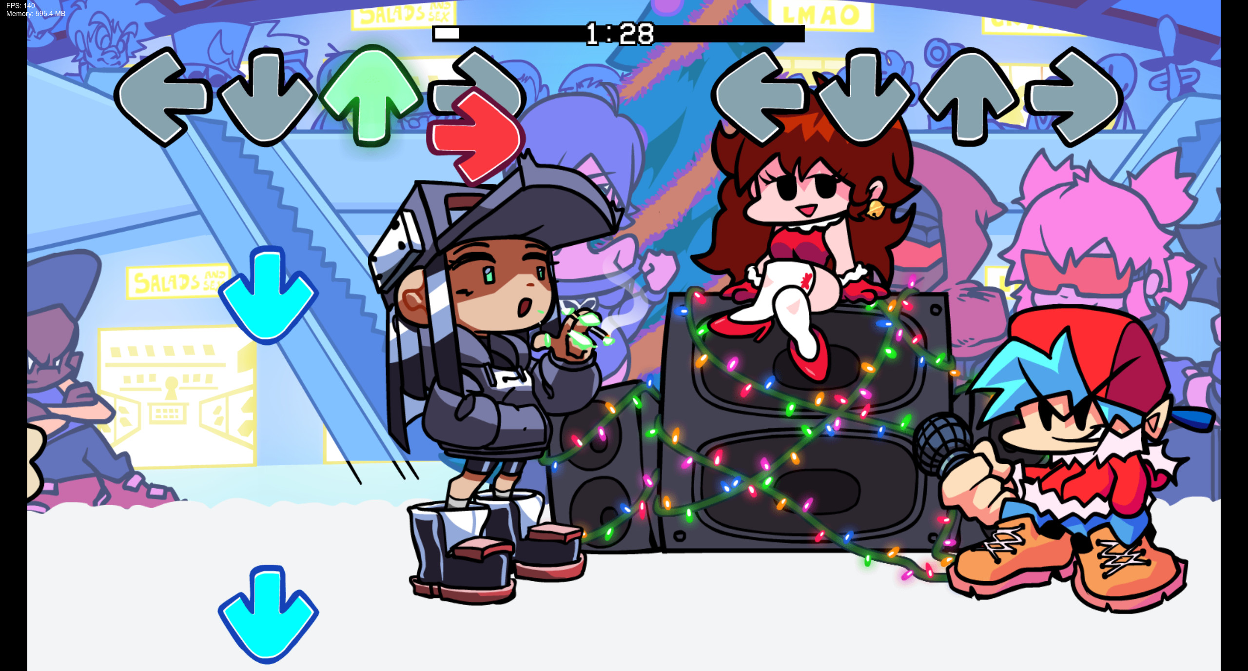 [Cassette Girl Sprite Reimagine] Mod for Friday Night Funkin' | FNF Mods