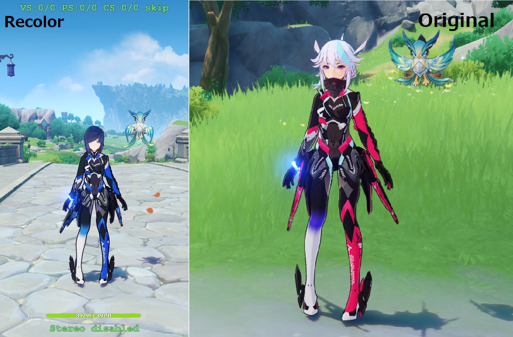 Modern Ninja Yelan Mod for Genshin Impact | GI Mods