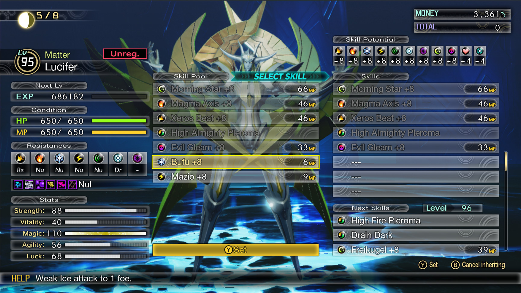 Fusible Lucifer Mod for Shin Megami Tensei V | SMTV Mods