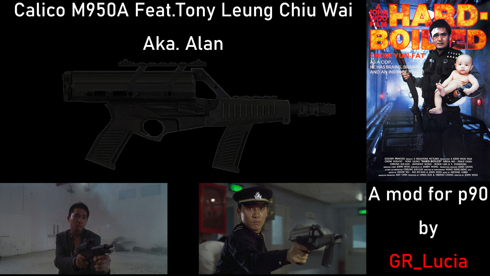 Calico M950A Feat. Tony Leung Chiu Wai Mod for Counter-Strike 1.6 | CS1 ...