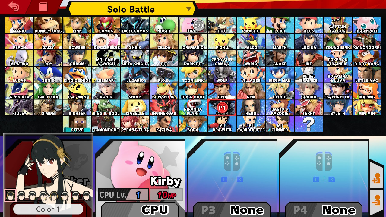 Yor Briar (Forger) Mod for Super Smash Bros. Ultimate | SSBU Mods