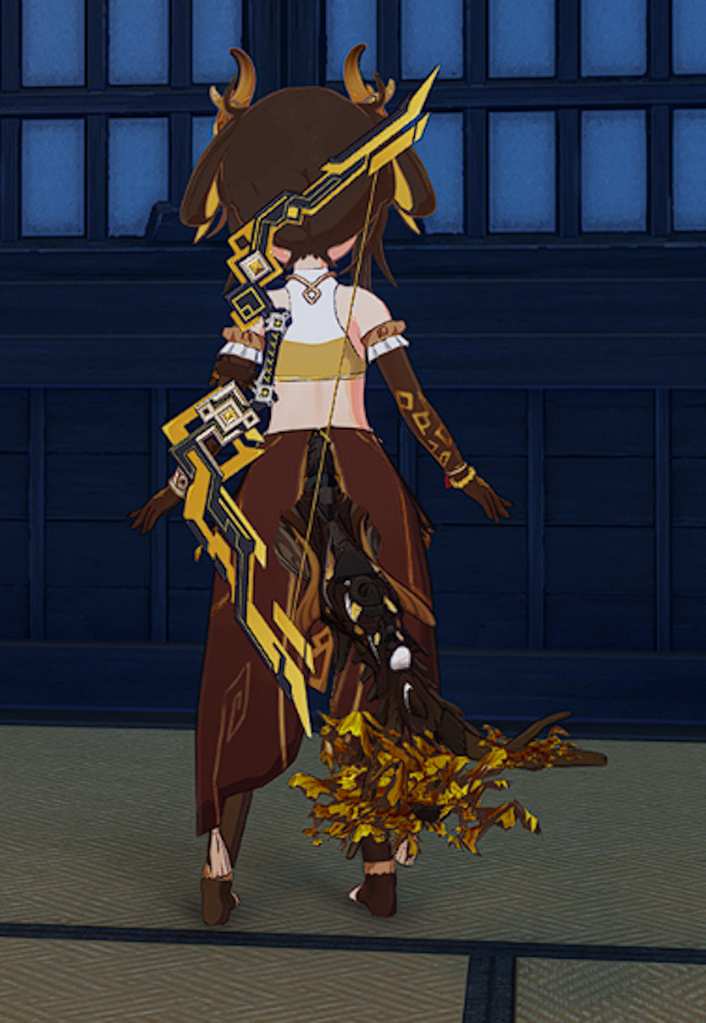 Dreams of Dragonfell over Favonius/Sacrificial bow Mod for Genshin Impact | GI Mods