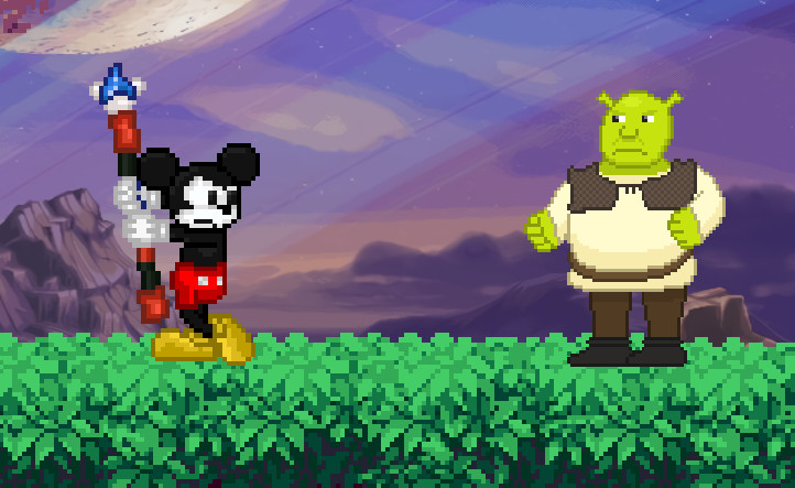 Mickey Mouse (0.9.4a/9.5 DEMO/CMC+ v7) Mod for Super Smash Bros ...