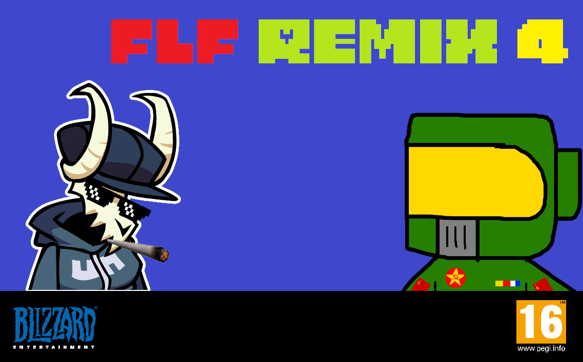 FLF Remix 4 Mod for Friday Night Funkin' | FNF Mods
