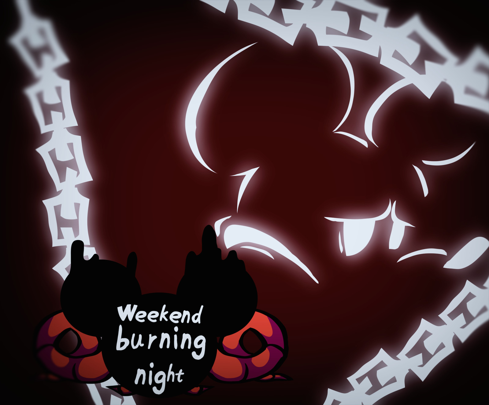 FNF：Weekend Burn Night（suicide mouse.avi） Mod for Friday Night Funkin ...