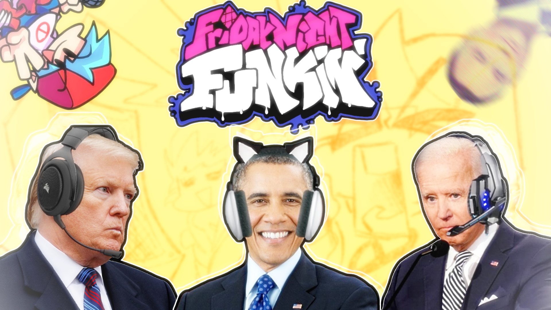 Presidents Play FNF Mod for Friday Night Funkin' | FNF Mods
