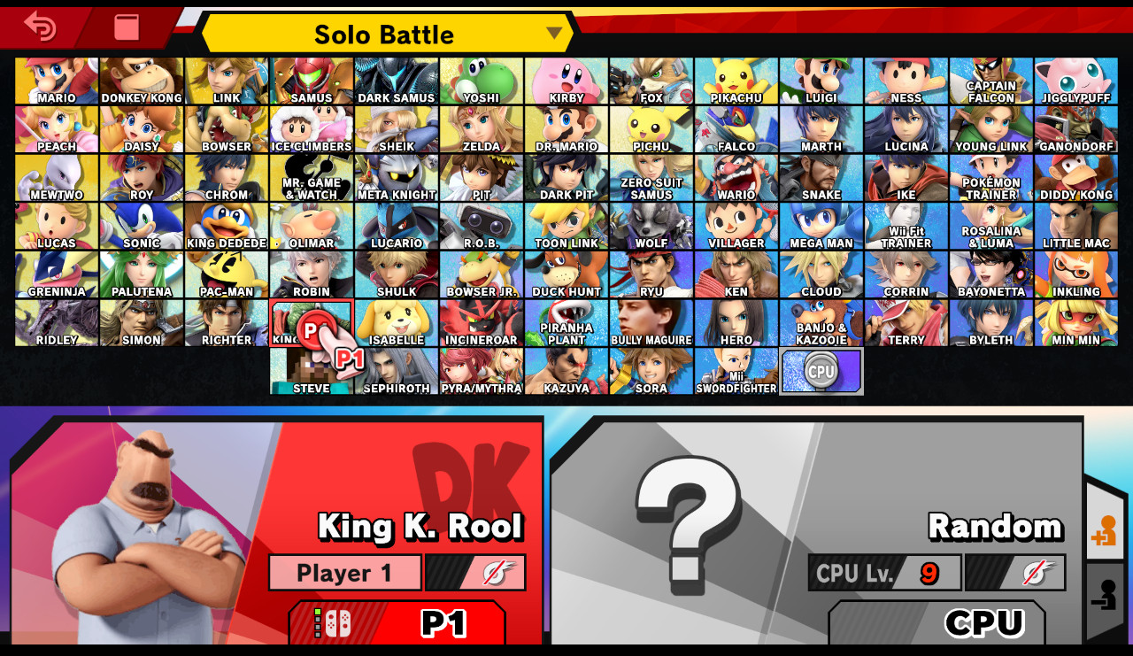 Tim Lockwood Mod for Super Smash Bros. Ultimate | SSBU Mods