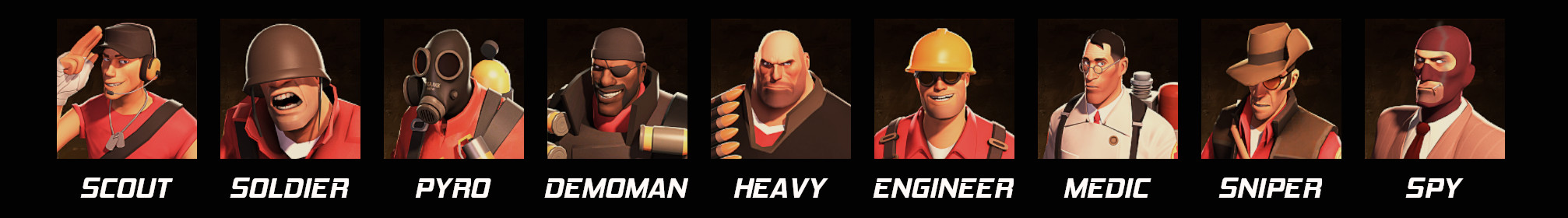 Cloaker's TF2 Portraits 2023 Mod for Team Fortress 2 | TF2 Mods