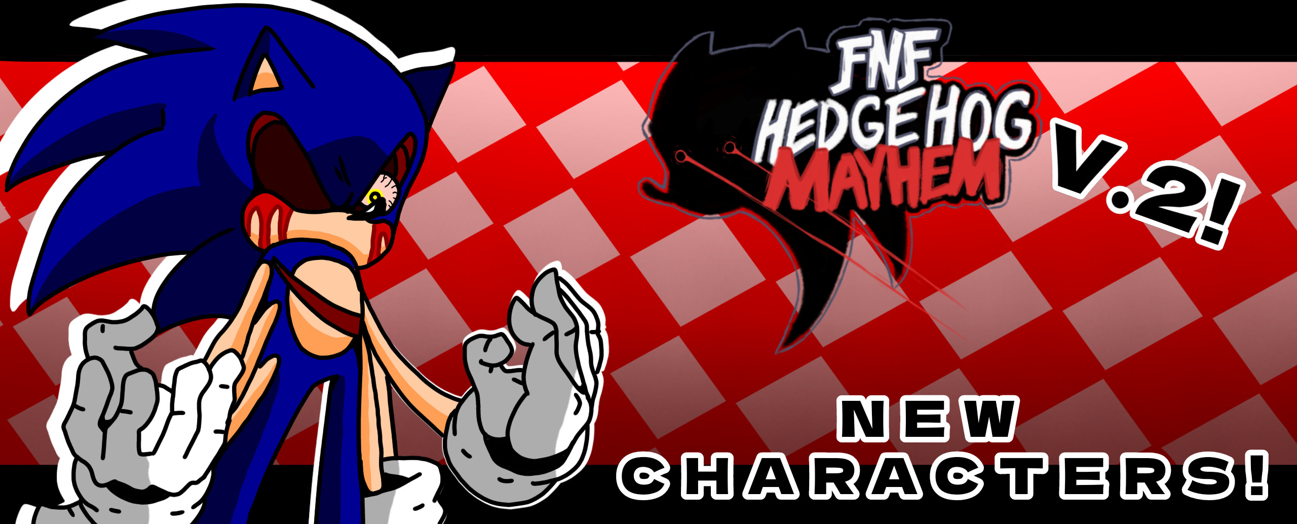 FNF: Hedgehog Mayhem V.2.0 Mod for Friday Night Funkin' | FNF Mods