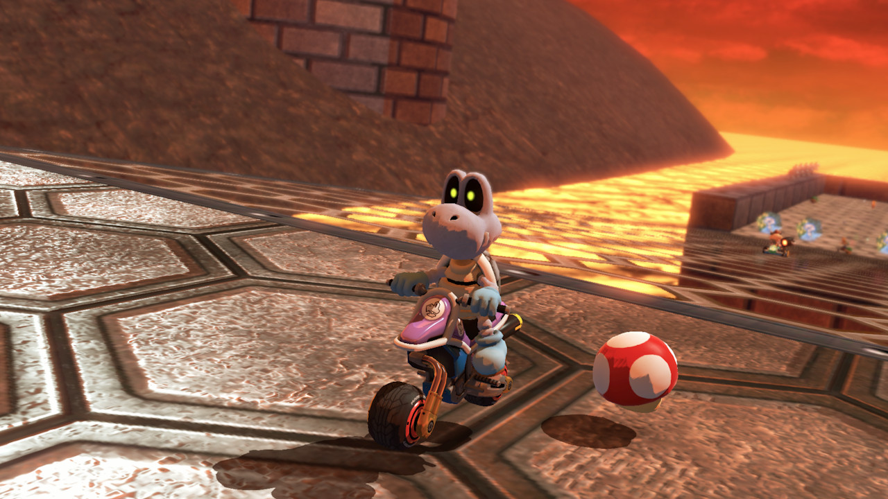 SNES Bowser Castle 3 (SNES Layout) Mod for Mario Kart 8 Deluxe | MK8D Mods