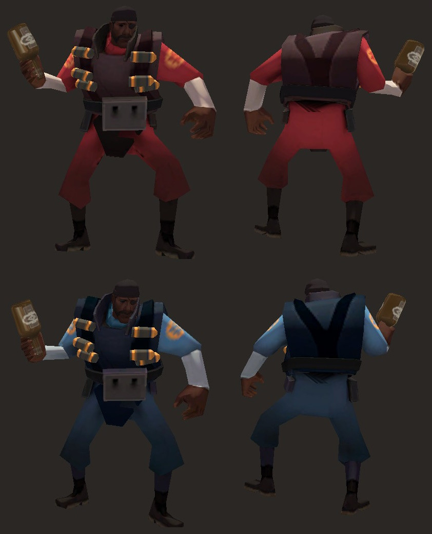 Player Models Are Slightly More Team-Colored Mod for Team Fortress 2 ...