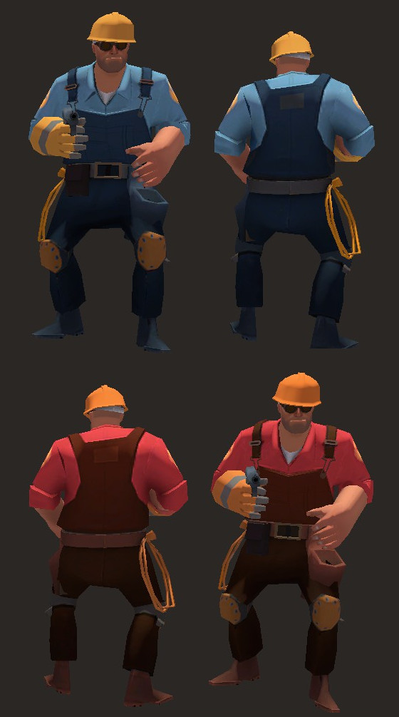 Player Models Are Slightly More Team-Colored Mod for Team Fortress 2 ...