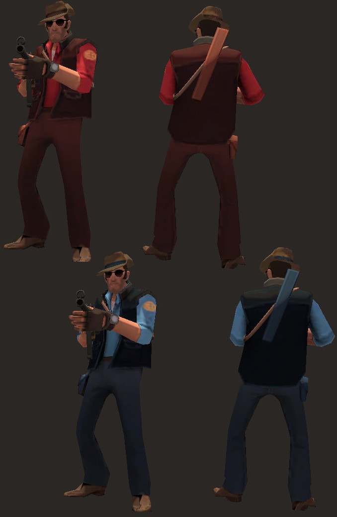 Player Models Are Slightly More Team-Colored Mod for Team Fortress 2 ...