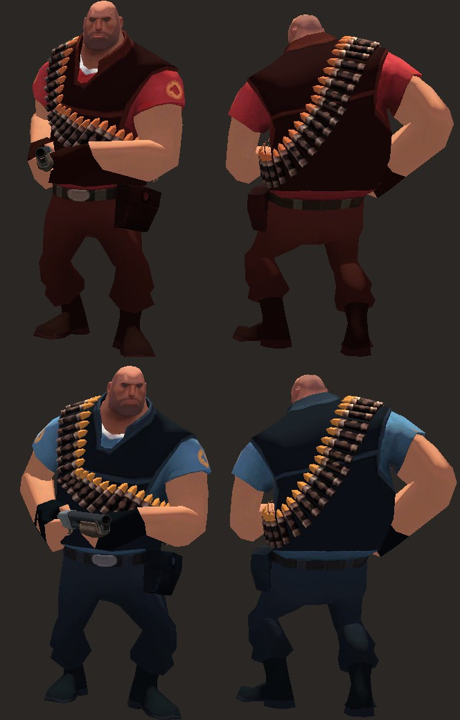 Player Models Are Slightly More Team-Colored Mod for Team Fortress 2 ...