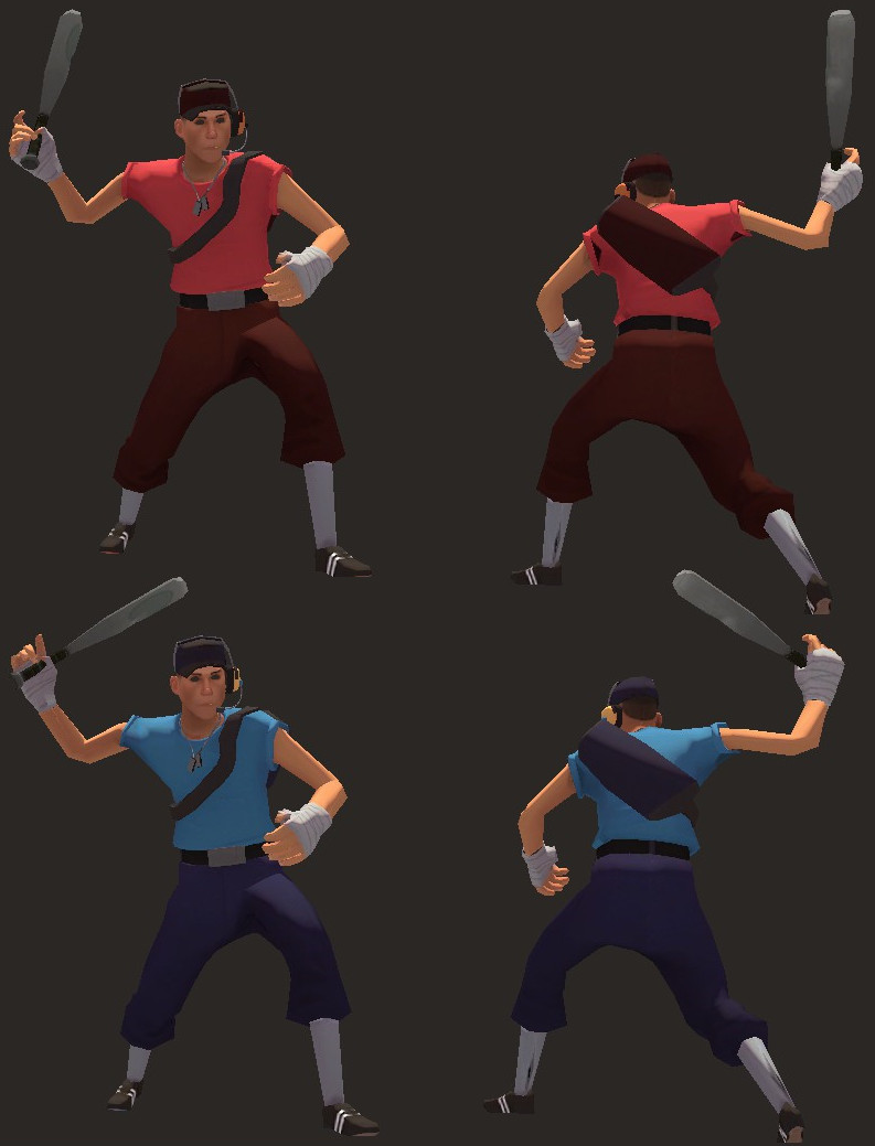 Player Models Are Slightly More Team-Colored Mod for Team Fortress 2 ...