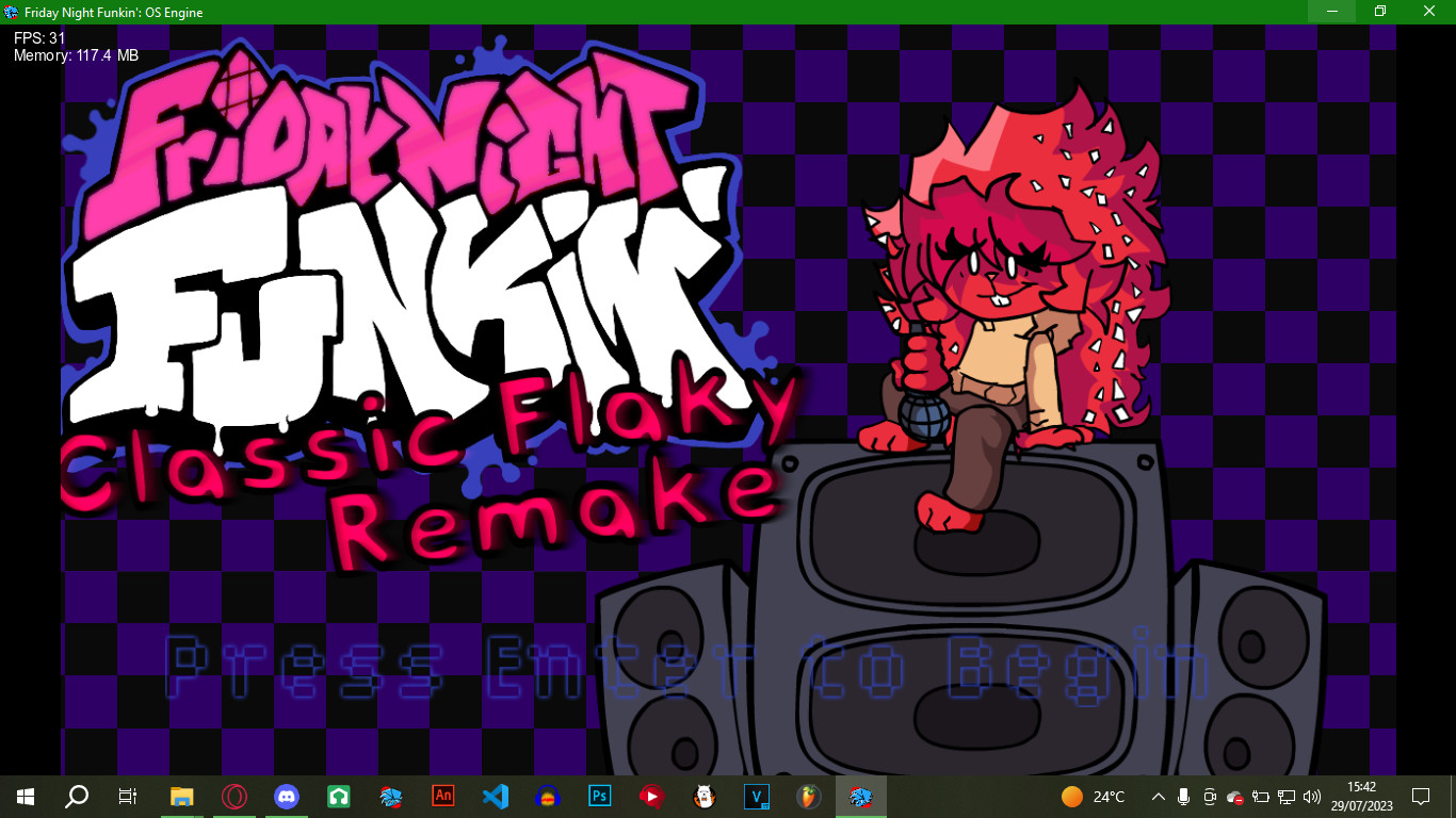 FNF': VS Classic Flaky Remake (BIRTHDAY EDITION) Mod for Friday Night ...