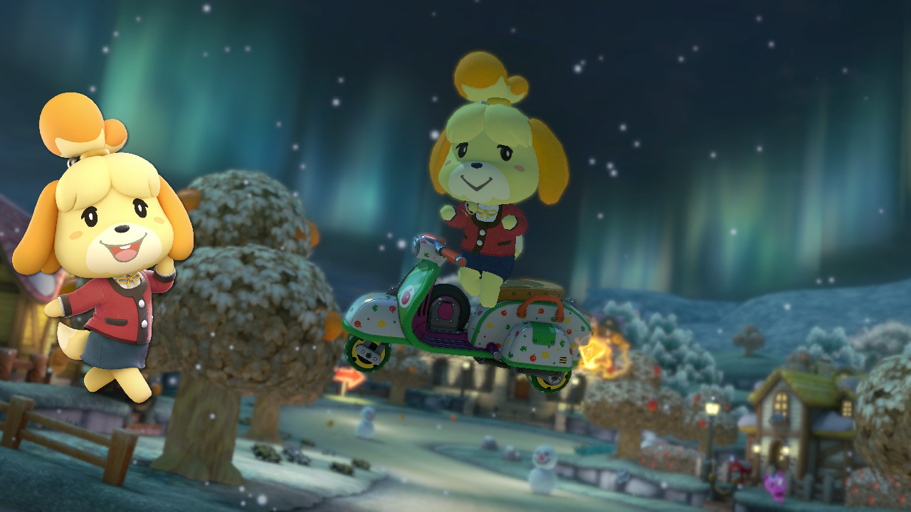 Isabelle Smash Alts Mod for Mario Kart 8 Deluxe | MK8D Mods