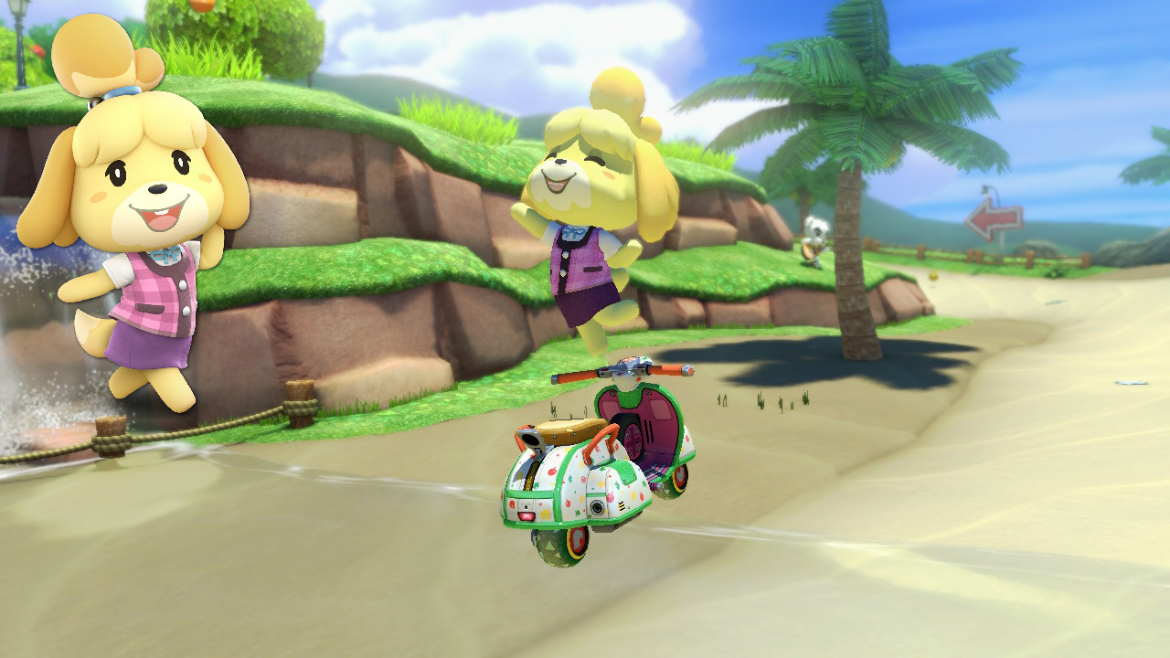 Isabelle Smash Alts Mod for Mario Kart 8 Deluxe | MK8D Mods