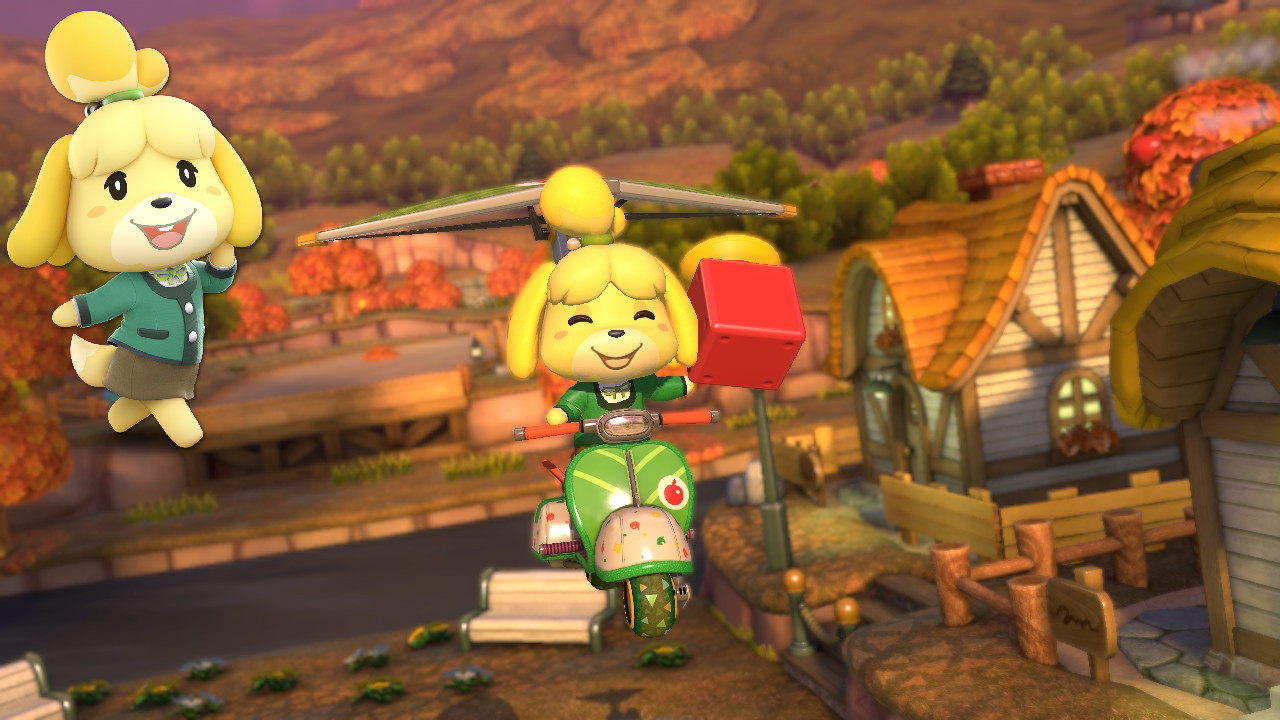 Isabelle Smash Alts Mod for Mario Kart 8 Deluxe | MK8D Mods