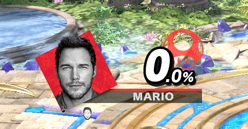 Chris Pratt UI Mod for Super Smash Bros. Ultimate | SSBU Mods