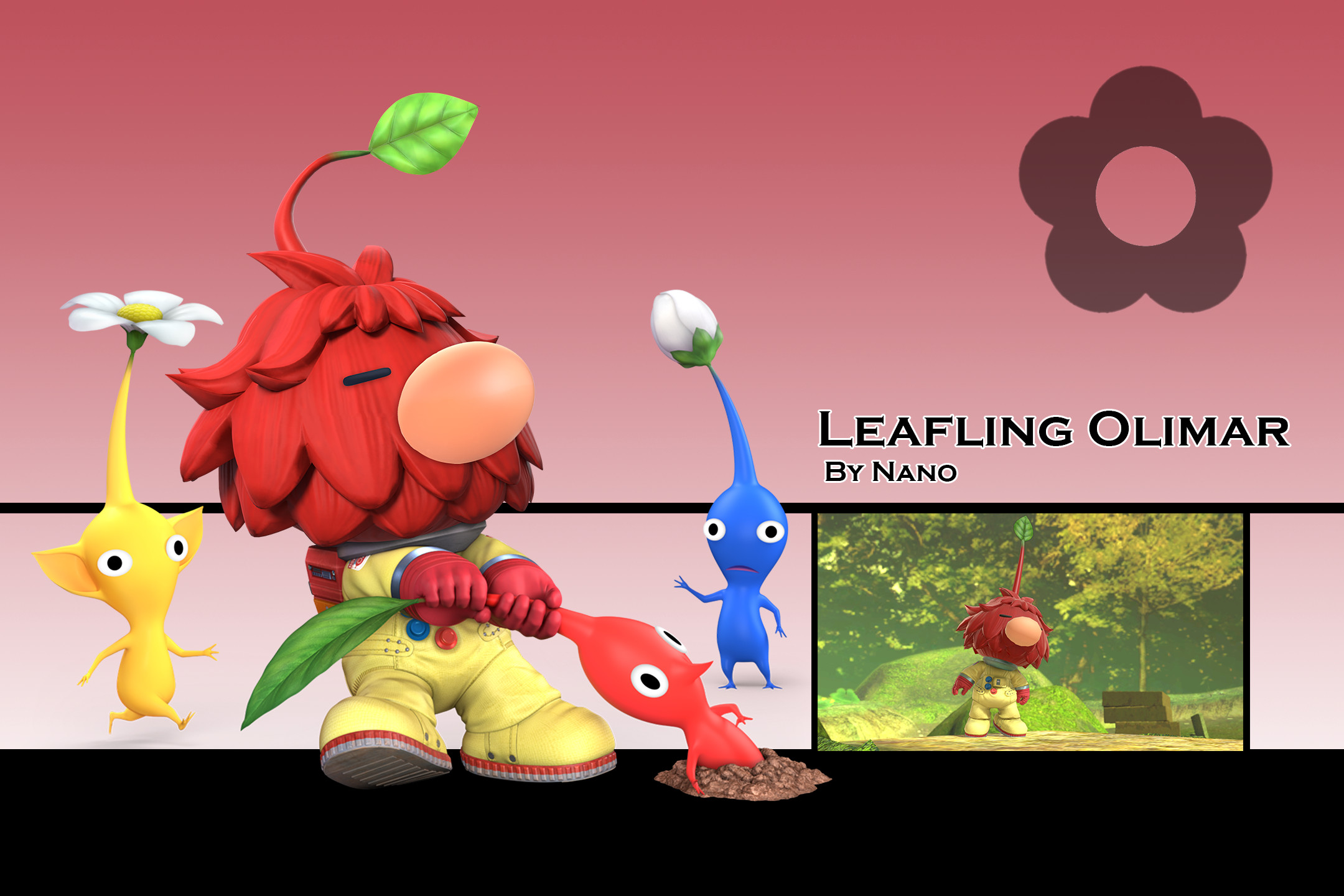 Leafling Olimar Mod for Super Smash Bros. Ultimate | SSBU Mods