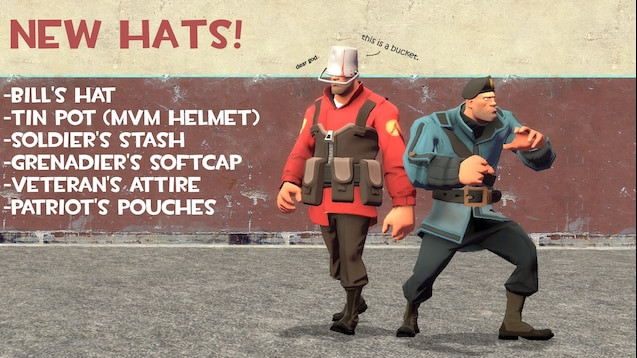 Team Fortress 2 PM + Hats Mod for Garry's Mod | GMod Mods