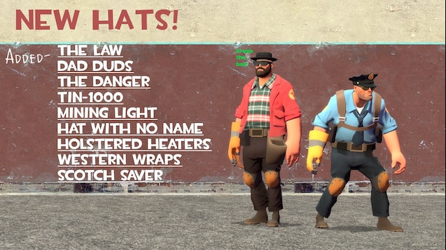 Team Fortress 2 PM + Hats Mod for Garry's Mod | GMod Mods
