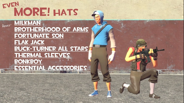 Team Fortress 2 PM + Hats Mod for Garry's Mod | GMod Mods