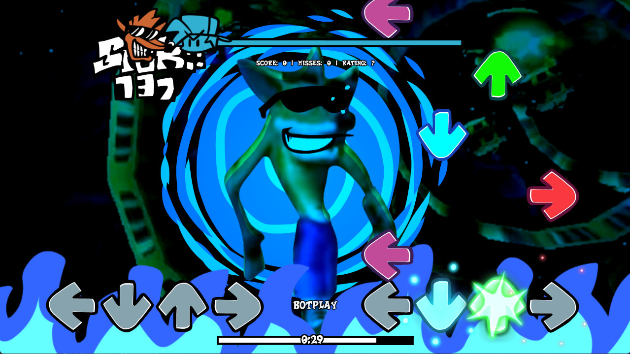 FNF: Crash Bandifuck (ONE-SHOT) Mod for Friday Night Funkin' | FNF Mods