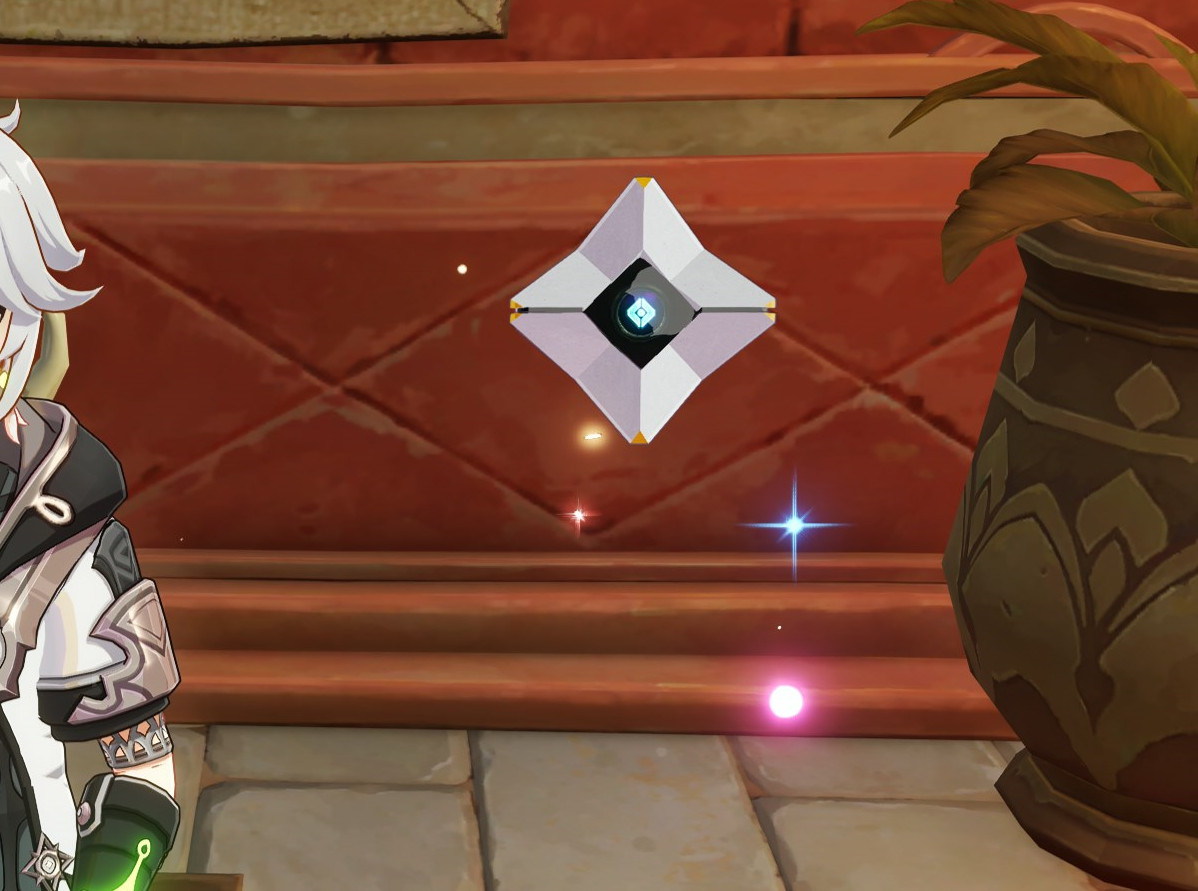 Destiny Ghost over Paimon Mod for Genshin Impact | GI Mods