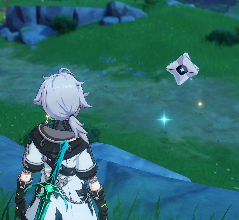 Destiny Ghost over Paimon Mod for Genshin Impact | GI Mods