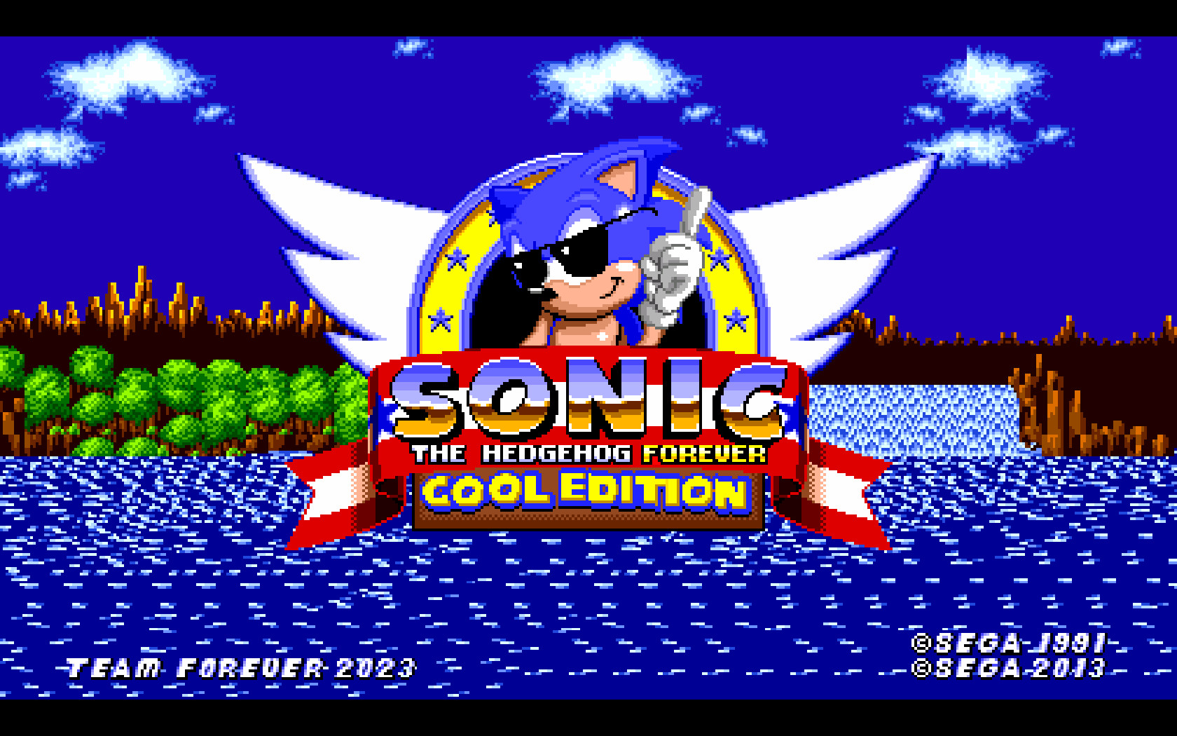 Sonic 1 Forever (Cool Edition) Mod for Sonic the Hedgehog Forever | S1F ...