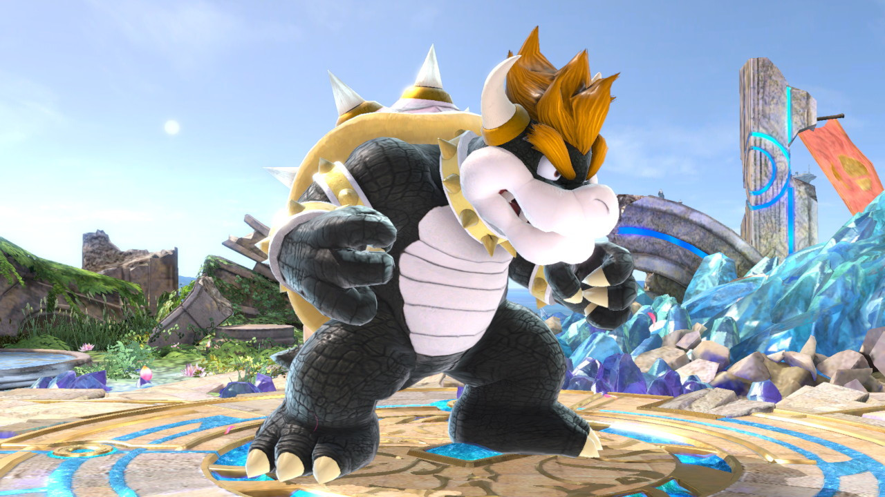 Black & White Bowser (Super Smash Bros. Brawl) Mod for Super Smash Bros. Ultimate | SSBU Mods