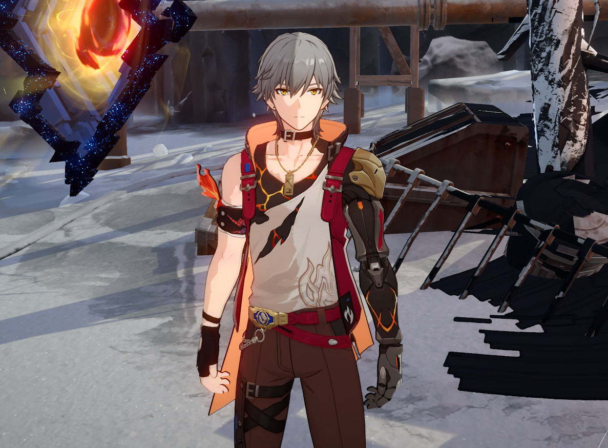 MC with Luka's clothes Mod for Honkai Star Rail | HSR Mods