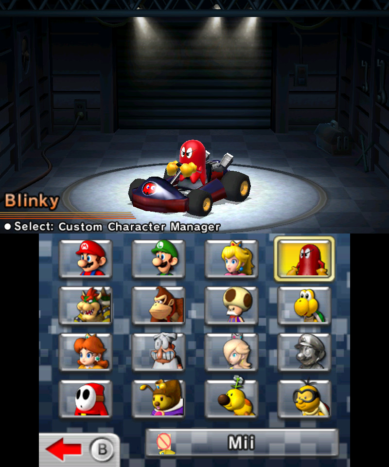 Blinky the Ghost Mod for Mario Kart 7 | MK7 Mods