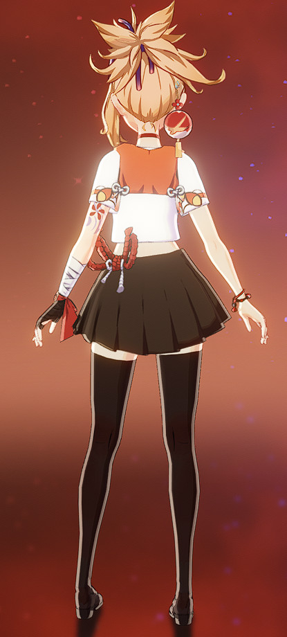 Schoolgirl Yoimiya Mod for Genshin Impact | GI Mods