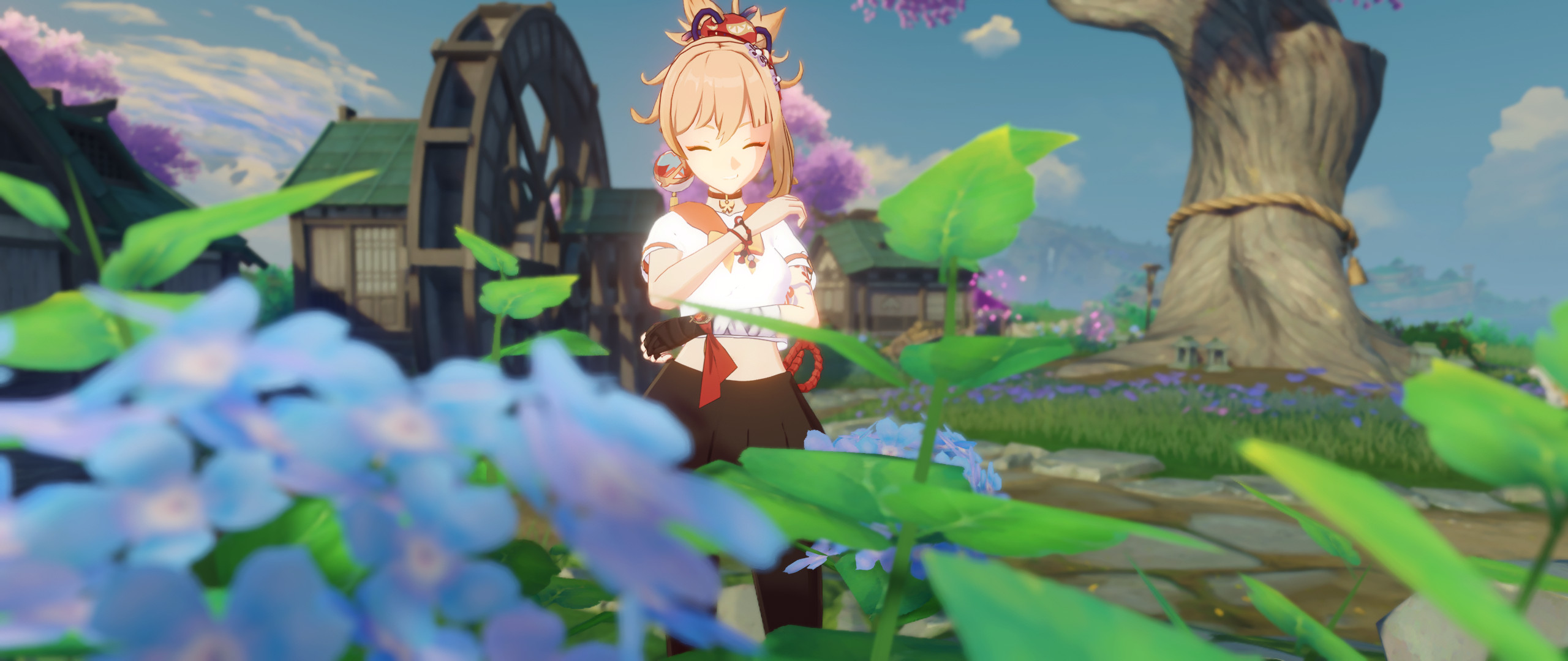 Schoolgirl Yoimiya Mod for Genshin Impact | GI Mods