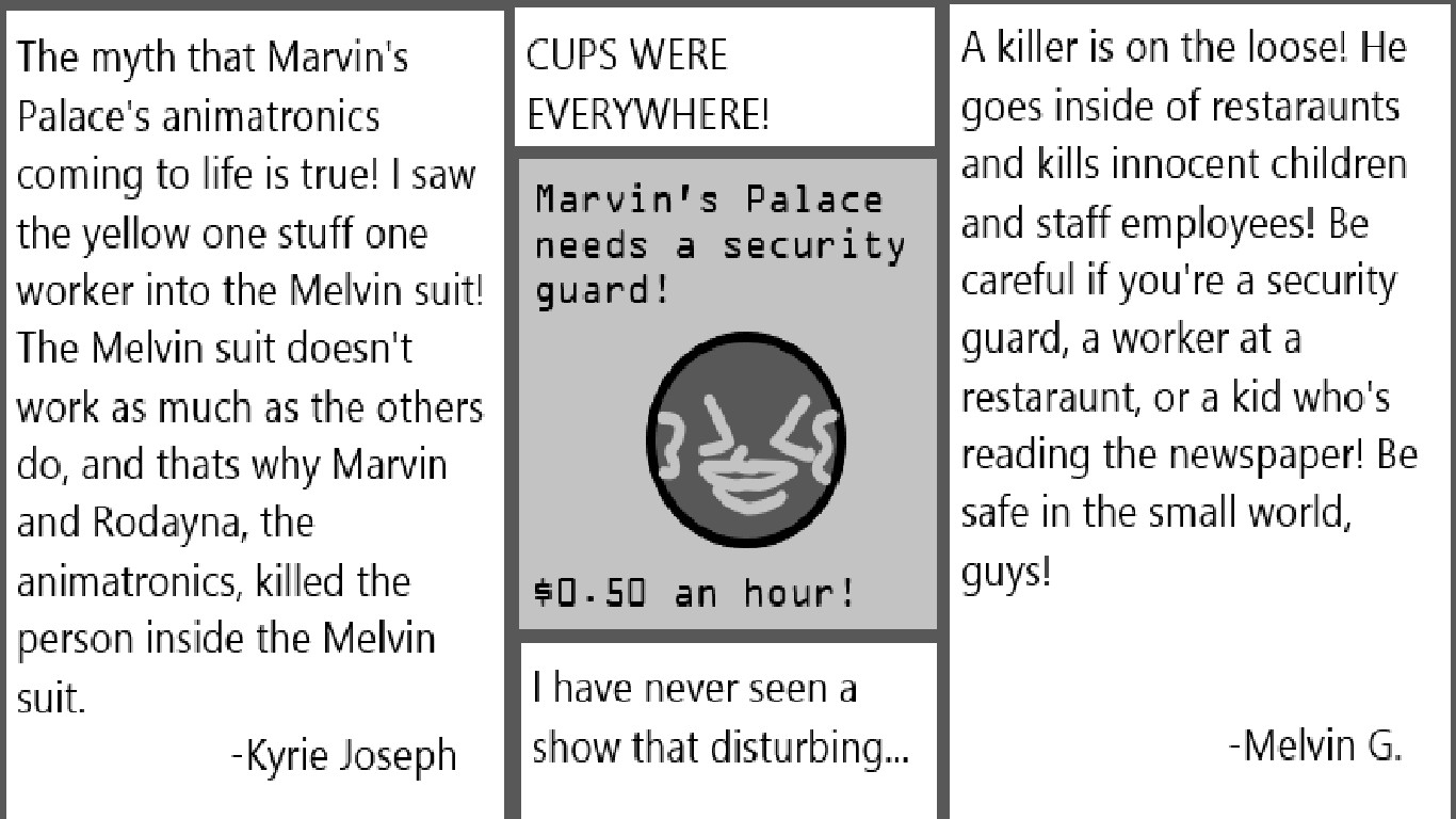 Marvin's Nightmares Mod for Five Nights at Freddy's | FNaF Mods