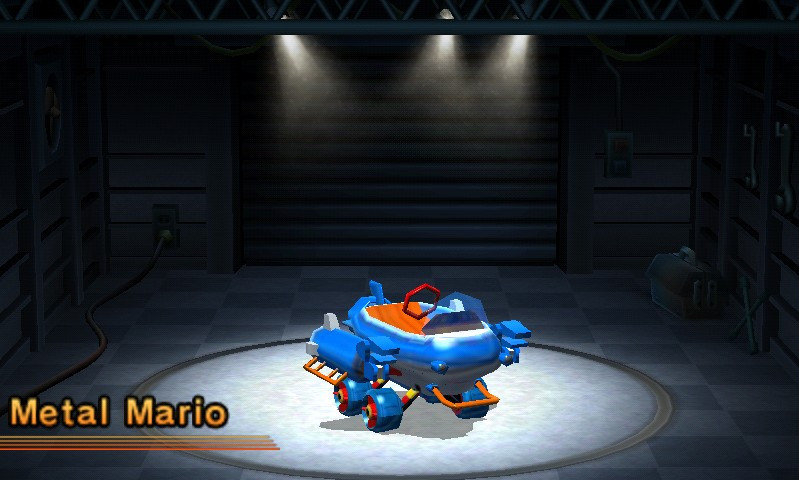 Yellow/Blue Sub Scooter (Tour Port) Mod for Mario Kart 7 | MK7 Mods