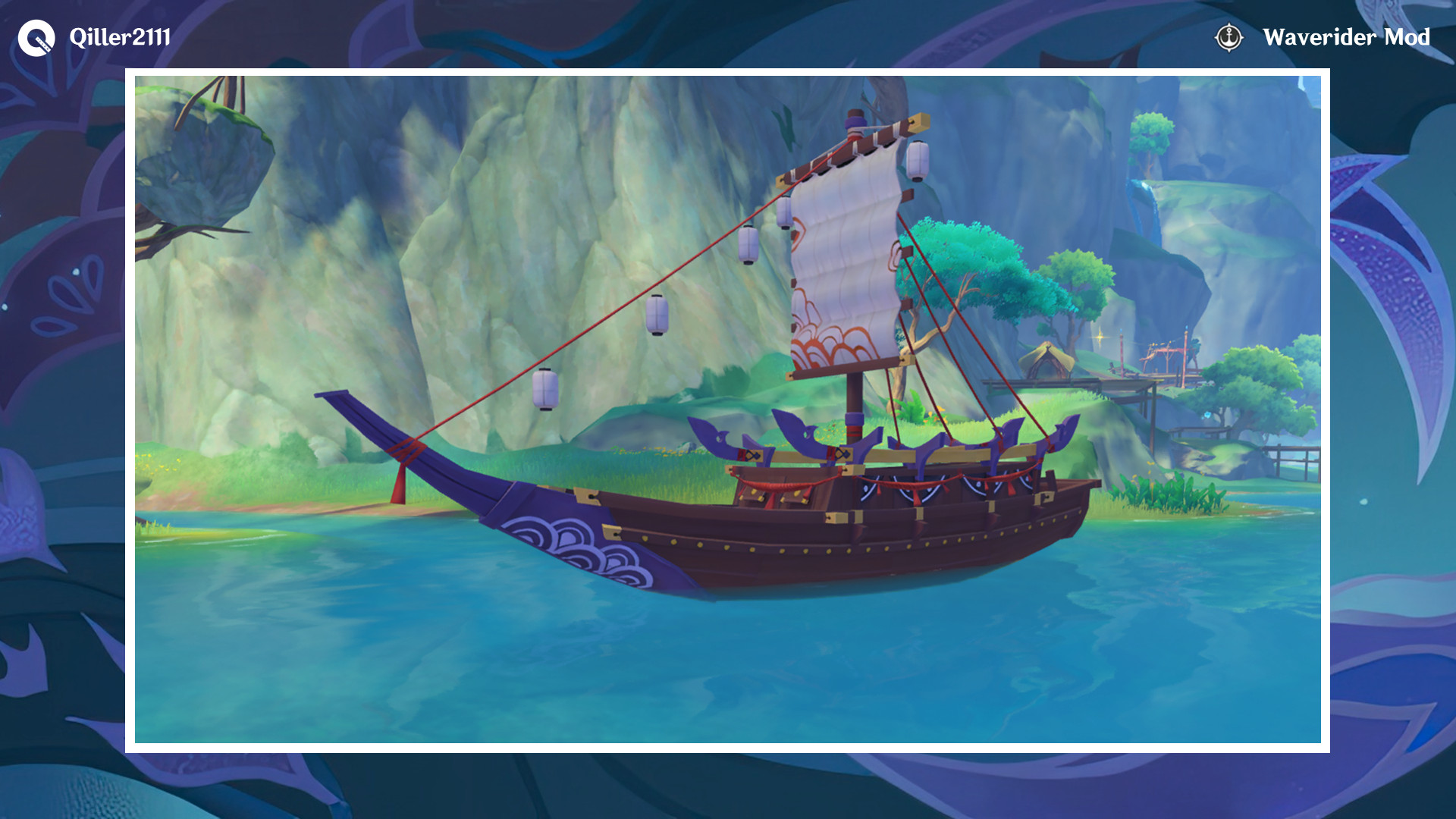 Kosekimaru Battle Ship [Waverider] Mod for Genshin Impact | GI Mods