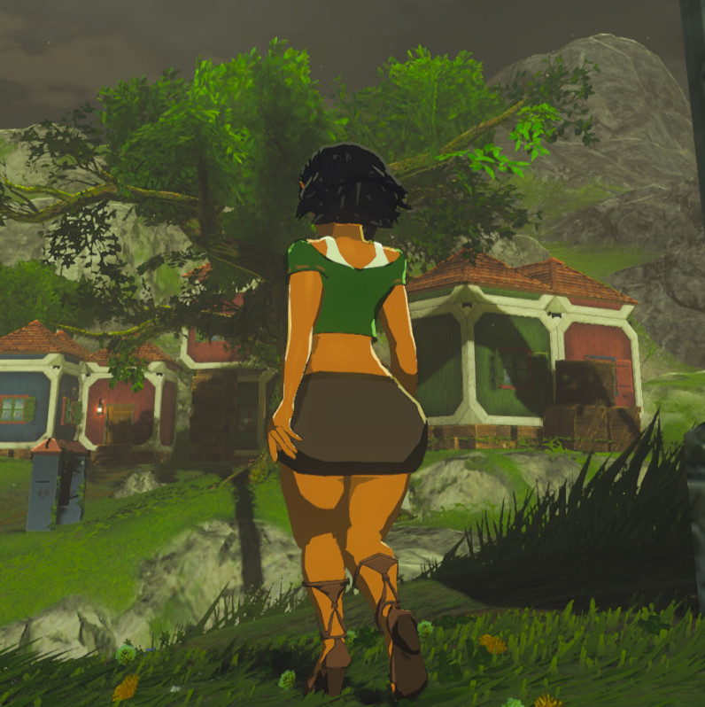 Old Outfit Extra Thicc Mod for The Legend of Zelda: Breath of the Wild ...