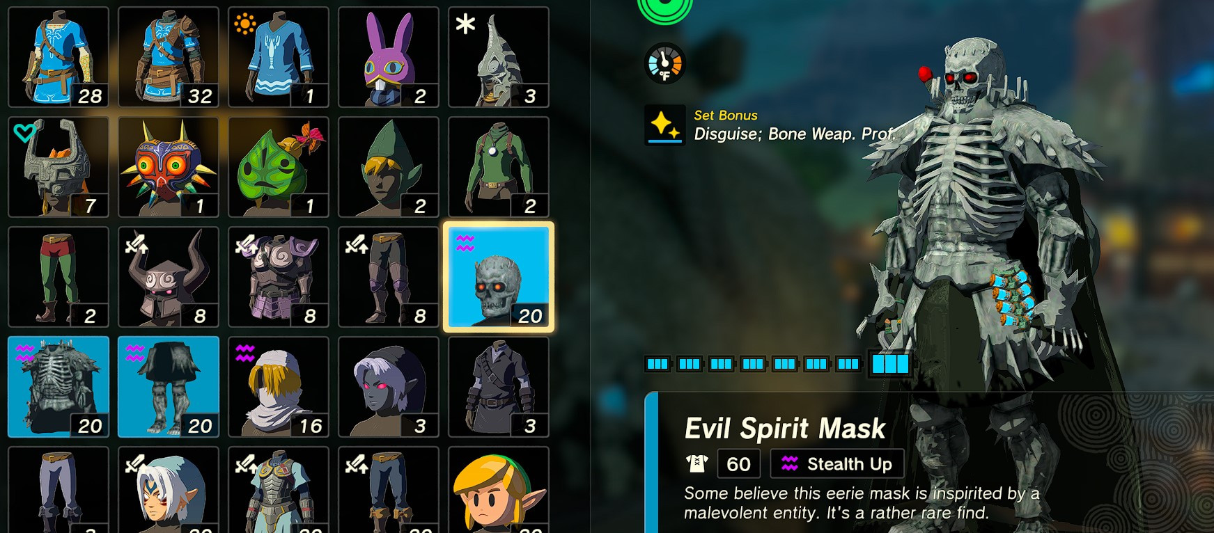 Skull Knight Armor Mod for The Legend of Zelda: Tears of the Kingdom ...