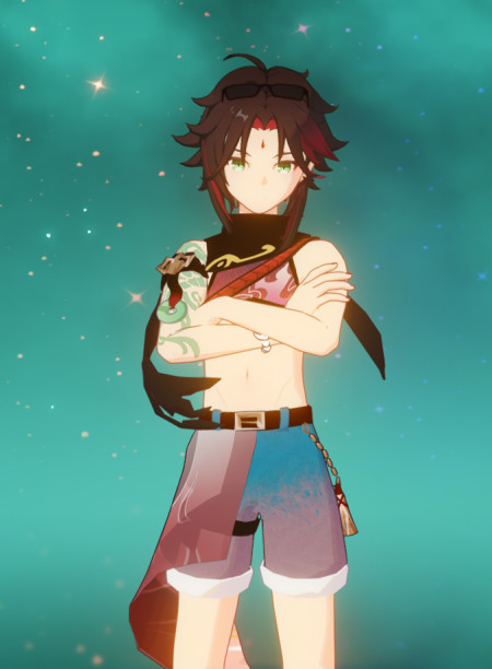 Summer beta Xiao Mod for Genshin Impact | GI Mods