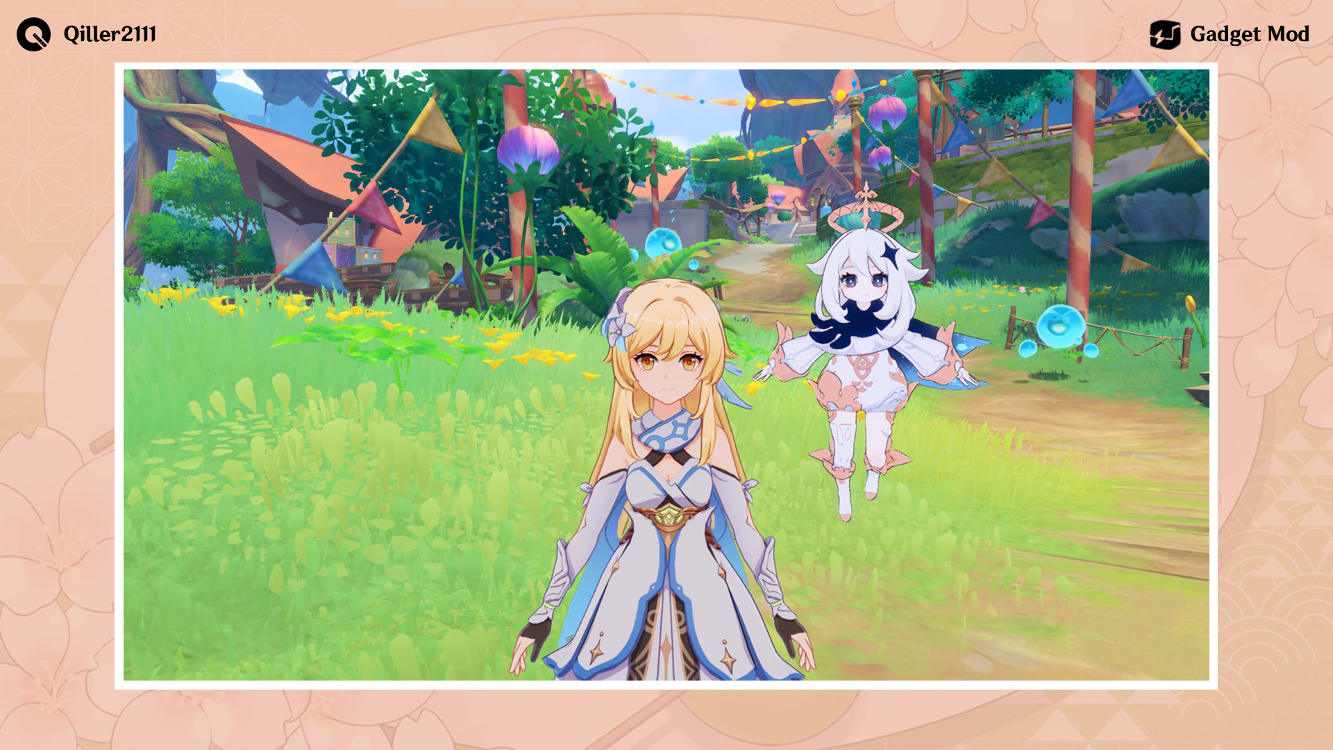 Paimon As Pet [Gadget] Mod for Genshin Impact | GI Mods