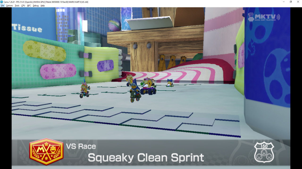 MK8DX Squeaky Clean Sprint Mod for Mario Kart 8 | MK8 Mods